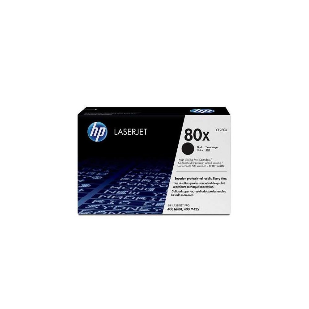 toner hp laserjet 80x negro cf280x